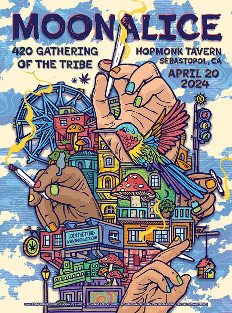 Gregg Gordon Featured Artist Poster Selection – Tagged "2024"– Moonalice
