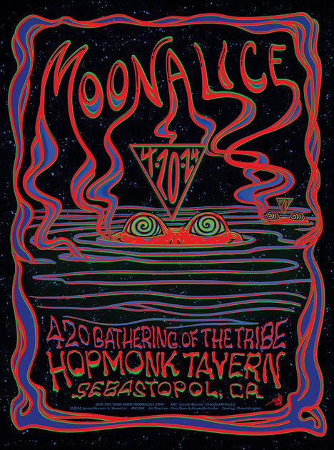 2024-04-20 Hop Monk - Sebastopol CA - Bennett M1384 – Moonalice