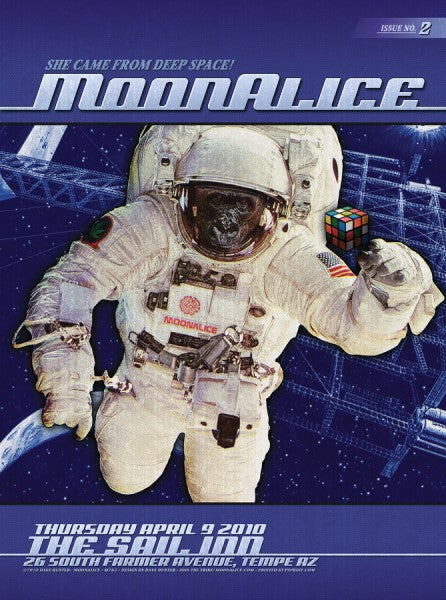 2010-04-09 The Sail Inn - Tempe AZ - Dave Hunter | Moonalice Posters