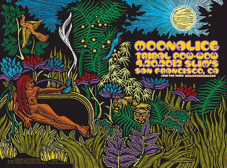 4/20 Poster Collection – Tagged "Gary Houston"– Moonalice